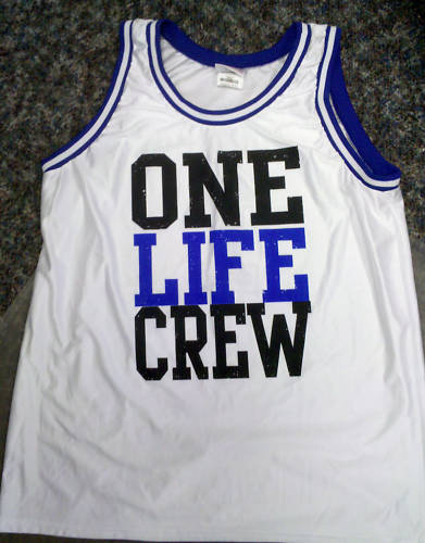 Vintage One Life Crew jersey tee
